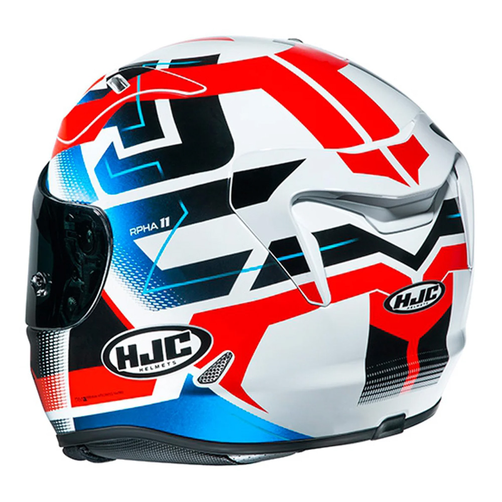 Casco HJC RPHA 11 Nectus Blanco Rojo - Reveymo