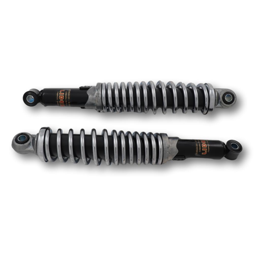 Amortiguador Standard 330mm Cromado Reforzado (Juego) RVM - Reveymo