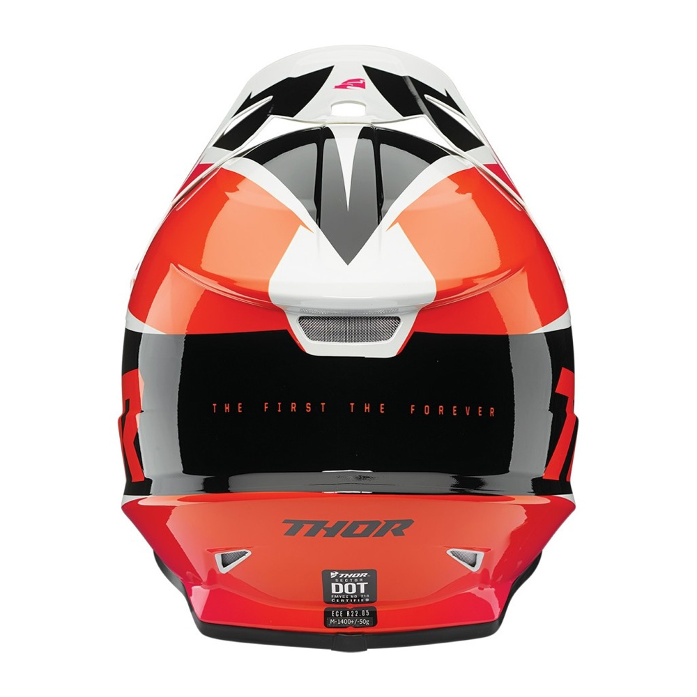 Casco Thor Sector Fader Negro Rosa MX23 - Reveymo